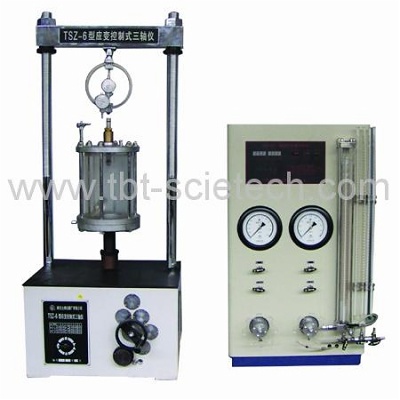 Strain Controlled Triaxial Test Apparatus Manufacturer